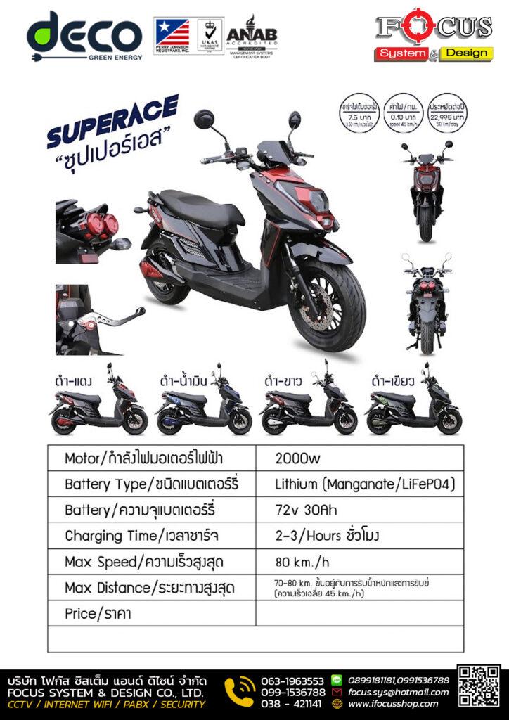 DECO Superace | สเปคสินค้า(Specification)