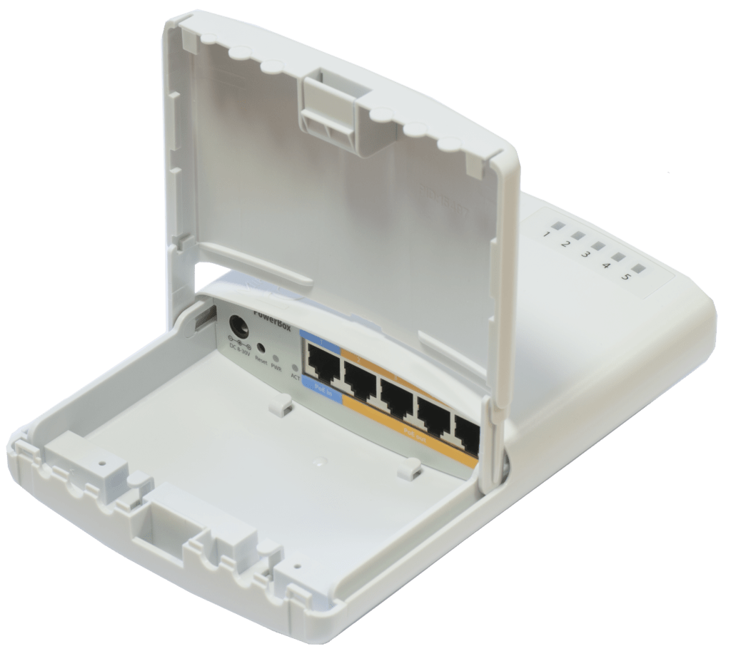 Mikrotik RB750P-PBr2 (PowerBOX) | สเปคสินค้า(Specification)